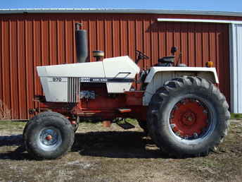 Used Farm Tractors for Sale: 1975 Case 970 W/ Loader (2009-04-09 ...