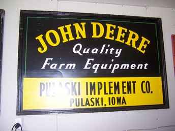 Used Farm Tractors for Sale: John Deere Dealer Sign (2009-04-26 ...