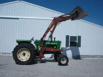 Used Farm Tractors for Sale: 1850 Oliver Tractor/ Loader (2009-04-28 ...