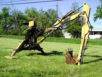 Used Farm Tractors for Sale: Long 3POINT Backhoe Attachment (2009-05-12 ...