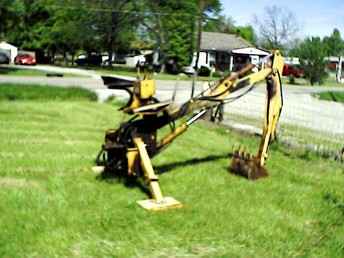 Used Farm Tractors for Sale: Long 3POINT Backhoe Attachment (2009-05-15 ...