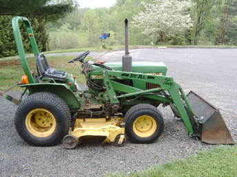 Used Farm Tractors for Sale: John Deere 650 With Bucket (2009-06-08 ...