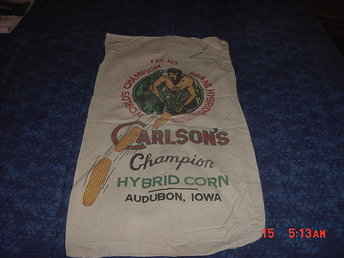 Used Farm Tractors for Sale: Carlson'S Cloth Seed Corn Sack (2009-06-15 ...