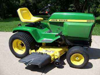 Used Farm Tractors for Sale: John Deere 300 Garden Tractor (2009-06-24 ...