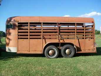 Used Farm Tractors for Sale: Hale 16 Stock Trailer (2009-06-28 ...