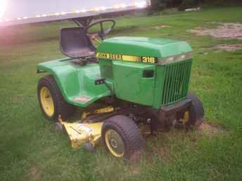 Used Farm Tractors for Sale: John Deere 316 Lawn And Garden (2009-06-30 ...