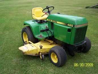 Used Farm Tractors for Sale: John Deere 420 L&G (2009-07-01 ...