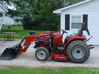 Used Farm Tractors for Sale: Case Ih DX 31 LDR / Mower (2009-07-04 ...