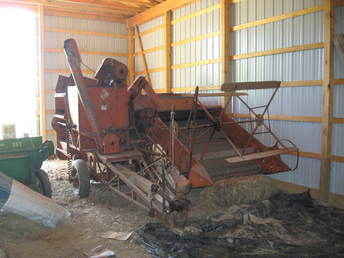 Used Farm Tractors for Sale: Allis Chalmers 60 Pull Type Combine (2009 ...