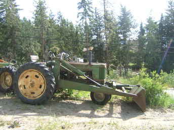 Used Farm Tractors for Sale: John Deere 50 Plus Loader (2009-07-22 ...