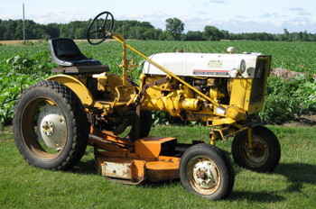 Used Farm Tractors for Sale: Farmall Cub W/42" Bush Hog (2009-07-25 ...