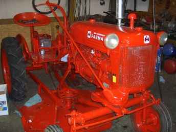 Used Farm Tractors for Sale: Cub Farmall With Belly Mower (2009-07-29 ...