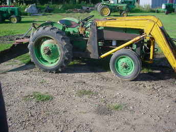 Used Farm Tractors for Sale: Oliver Super 55 And Loader (2009-08-16 ...
