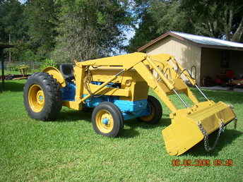 Used Farm Tractors for Sale: Ford Ind. Loader 3400 W/Blade (2009-08-23 ...