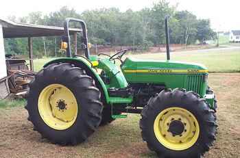 Used Farm Tractors for Sale: John Deere 5400 4/WD (2009-08-25 ...