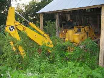 Used Farm Tractors for Sale: John Deere 450C Trackhoe (2009-09-02 ...