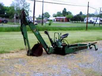 Used Farm Tractors for Sale: J.D.Mounted Backhoe Attachment (2009-09-12 ...