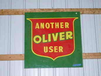 Used Farm Tractors for Sale: Beautiful Oliver Sign (2009-09-28 ...