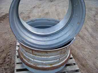 Used Farm Tractors for Sale: Pair 16X38 Double Bevel Rims (2009-11-06 ...