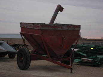 Used Farm Tractors for Sale: Grain Cart For Antique Combine (2009-11-16 ...