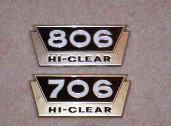 Used Farm Tractors for Sale: Ih 706 & 806 Hi-Clear Emblems (2009-12-11 ...