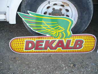 Used Farm Tractors for Sale: Dekalb Flying Ear Corn Sign (2009-12-13 ...