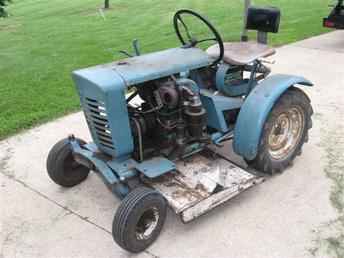 Used Farm Tractors for Sale: Panzer T707 Garden Tractor (2009-12-31 ...