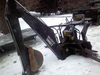 Used Farm Tractors for Sale: Back Hoe Attachment (2010-01-06 ...