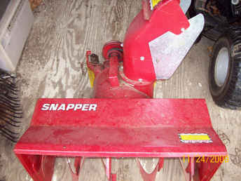 Used Farm Tractors for Sale: Snapper Snowblower Attachment (2010-01-07 ...