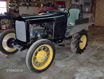 Used Farm Tractors for Sale: Model A Doodlebug Tractor (2010-01-17 ...