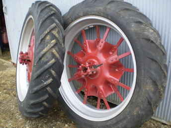 Used Farm Tractors for Sale: Rear Wheels & Tires (2010-01-25 ...