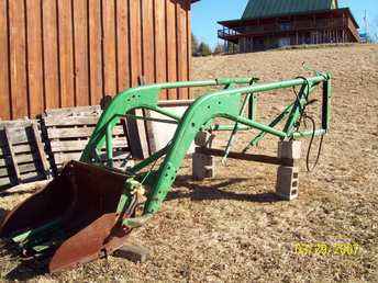 Used Farm Tractors for Sale: John Deere 45W Loader (2010-02-02 ...