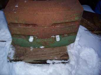 Used Farm Tractors for Sale: Oliver Front Stack Weights (2010-02-05 ...
