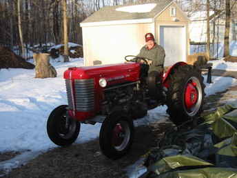 Used Farm Tractors for Sale: Massey Ferguson/Harris MH-50 (2010-02-10 ...