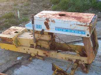 Used Farm Tractors for Sale: Cub Cadet Frame (2010-02-18) - Yesterday's ...