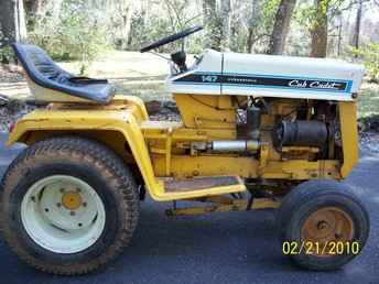 Used Farm Tractors for Sale: Cub Cadet 147 (2010-02-26) - Yesterday's ...