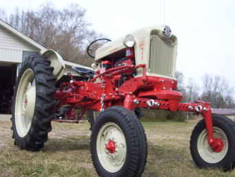 Used Farm Tractors for Sale: High Crop 950-4 Ford Tractor (2010-03-23 ...