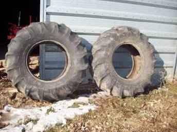 Used Farm Tractors for Sale: Tractor Tires Front And Rear (2010-03-26 ...