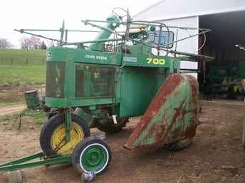 Used Farm Tractors for Sale: John Deere 700 Highboy (2010-03-30 ...