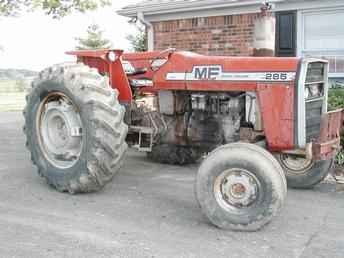 Used Farm Tractors for Sale: Massey Ferguson MF-285 , One Owner, $5750 ...