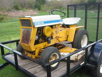 Used Farm Tractors for Sale: Cub Cadet 124 (2010-04-20) - Yesterday's ...
