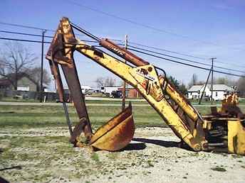 Used Farm Tractors for Sale: Oliver 1750 Backhoe Attachment (2010-05-10 ...