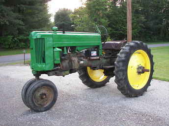 Used Farm Tractors for Sale: John Deere 420 T All Green (2010-06-18 ...