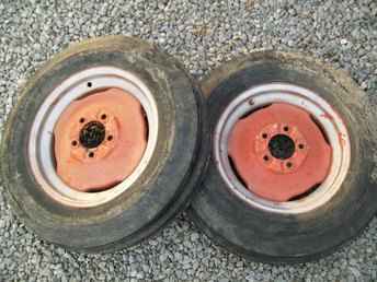 Used Farm Tractors for Sale: Allis WD WD45 Front Wheels (2010-06-18 ...