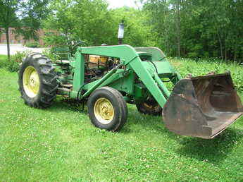 Used Farm Tractors for Sale: John Deere 440 I With Loader (2010-07-12 ...