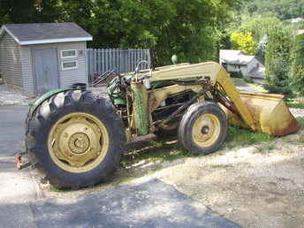 Used Farm Tractors for Sale: Oliver Super 55 With Loader (2010-07-31 ...