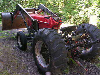 Used Farm Tractors for Sale: Case 410 Tractor Loader Power (2010-07-31 ...