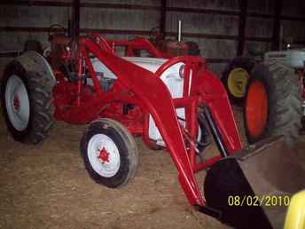 Used Farm Tractors for Sale: 1953 Ford NAA W/Loader (2010-08-03 ...