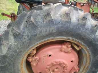 Used Farm Tractors for Sale: Allis Chalmers WD WD45 Tires (2010-08-14 ...