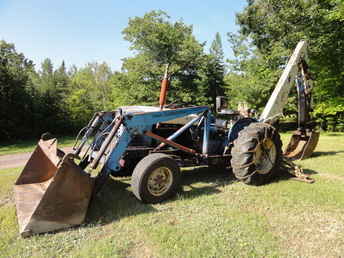 Used Farm Tractors for Sale: Ford Tractor/LDR/Backhoe (2010-08-28 ...